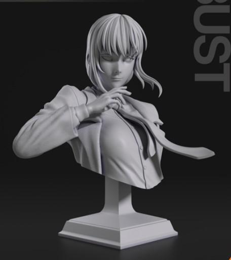 Jual makima denji chainsaw man resin kit figure - makima bust - Kota ...
