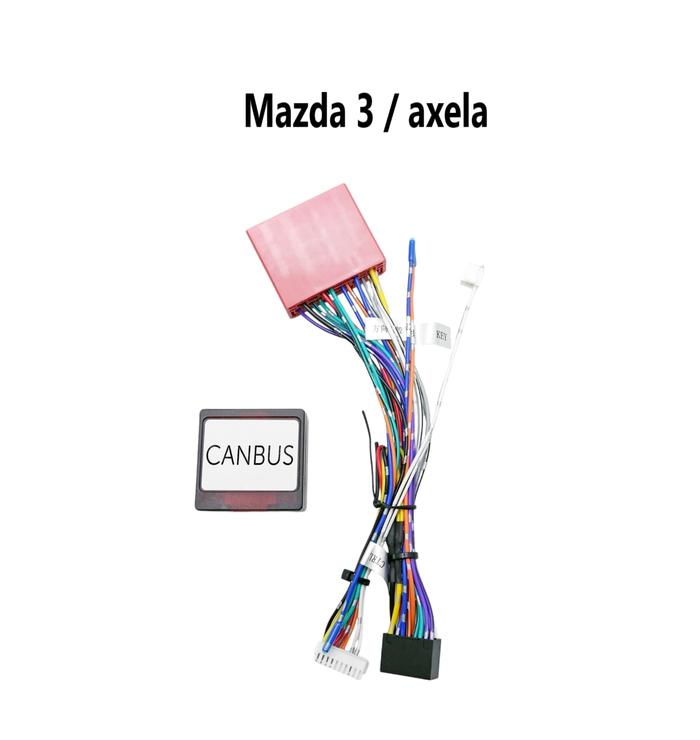 Jual kabel soket head unit android plus canbus Mazda 3 axela 2004 - 2009 A-5.3 - Jakarta Utara ...