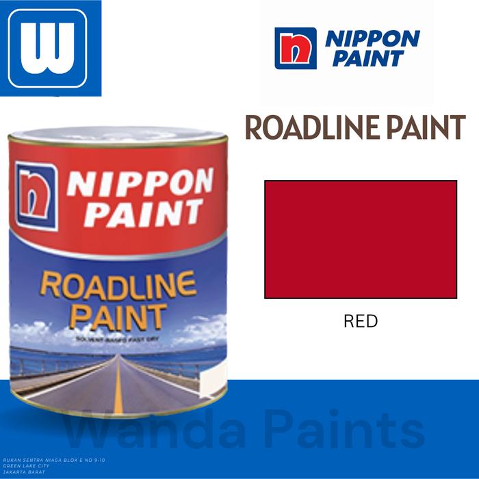 Jual NIPPON ROADLINE PAINT Merah/Red (1 Kg) Cat Jalan Nippon - Jakarta ...