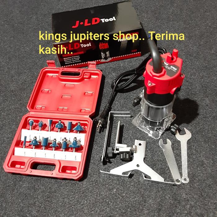 Jual SET MESIN ROUTER + MATA RUTER JLD mata mesin trimmer profile jld ...