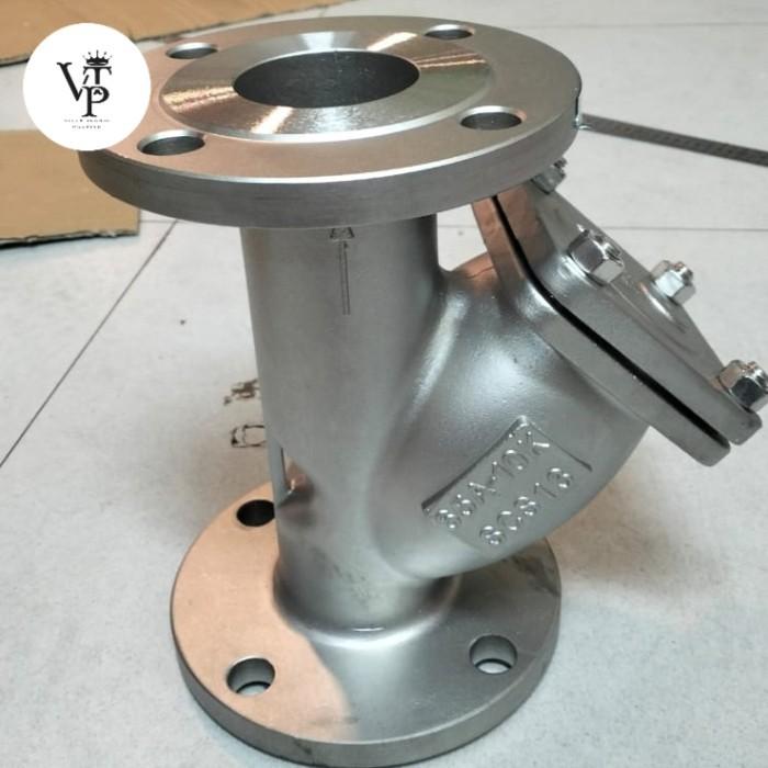 Jual Saringan Y STRAINER Stainless SS 304 Flange Jis 10k 4" Inch ...