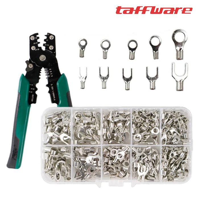 Jual Skun Kabel Bulat Y Garpu Set 320PCS Terminal Wire Connector Kit ...