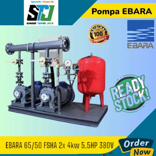 Jual Pompa EBARA 65x50 FSHA Motor 4KW 5,5HP 380V Pompa Booster Pump EBARA - Jakarta Barat ...