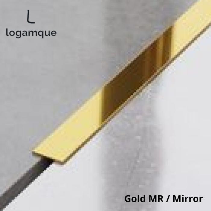 Jual List Plat Strip Stainless 1mm x 100mm x 3050mm - Gold MR - Kota ...