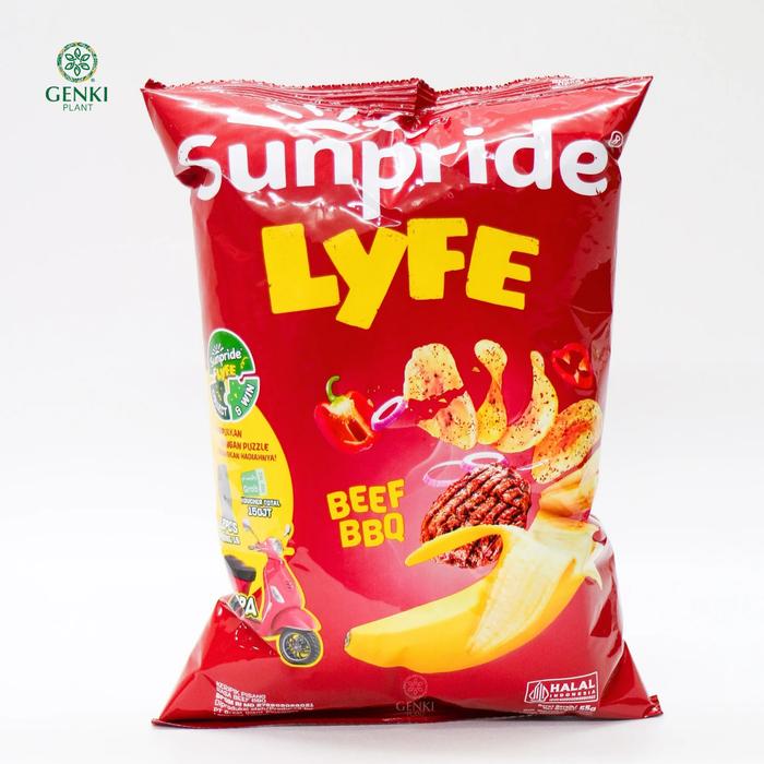 Jual Sunpride Lyfe Cavendish Banana Chips / Keripik Pisang - 55 g - Beef BBQ - Jakarta Utara ...