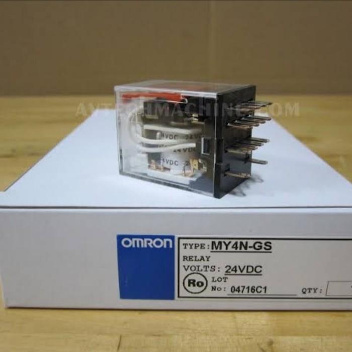 Jual relay Omron MY4N GS-R DC24 - Kota Bandung - Inverter Technology | Tokopedia