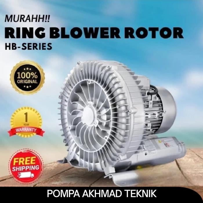 Jual Ring Blower RB 5500 5,5kw 7,5hp 3Phase Blower tambak Ikan - Jakarta Barat - pompa Akhmad ...