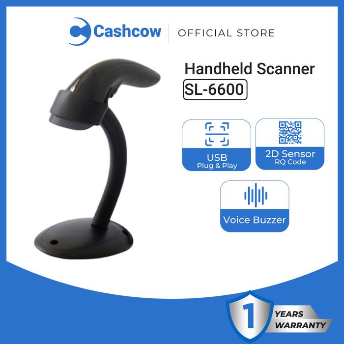 Jual MURAH!!! Scanner Curve SL 6600 2D Auto Scan Barcode Reader ...