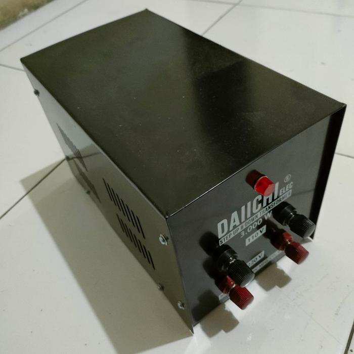 Jual Daiichi Trafo step Up And Down 3000 W TRANSFORMER DAIICHI 3000Watt ...