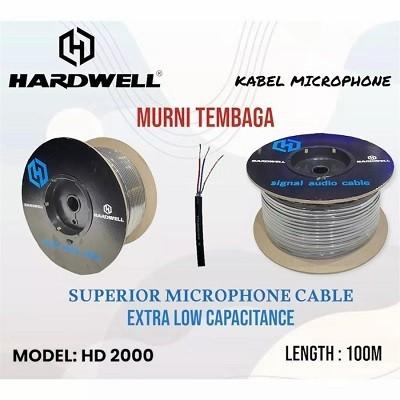 Jual Kabel Mic Audio Speaker Cable Hardwell HD 2000 ORIGINAL 100 meter ...
