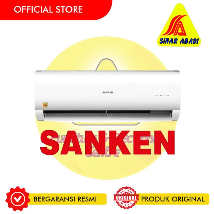 Jual AC SANKEN 1.5 PK ESC12DL Blue Fin System With Vitamic C Filter 1.5 ...