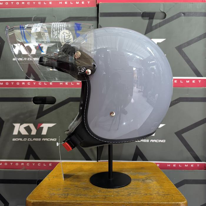 Jual Helm Jadul Retro Klasik Half Face MDS Z Classic Solid Polos ...