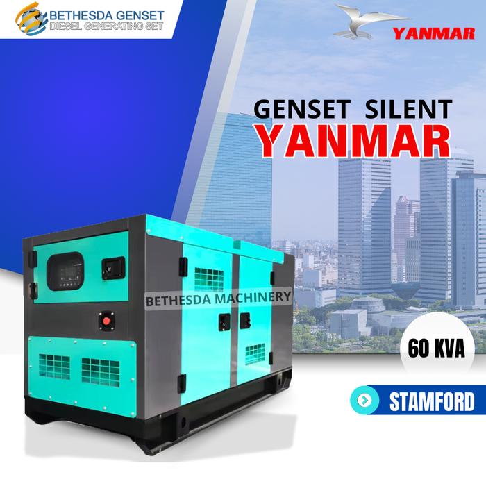 Jual Genset Yanmar 60 KVA Silent 60kva Stamford 380 Volt Y60S - Kota Surabaya - Genset Bethesda ...
