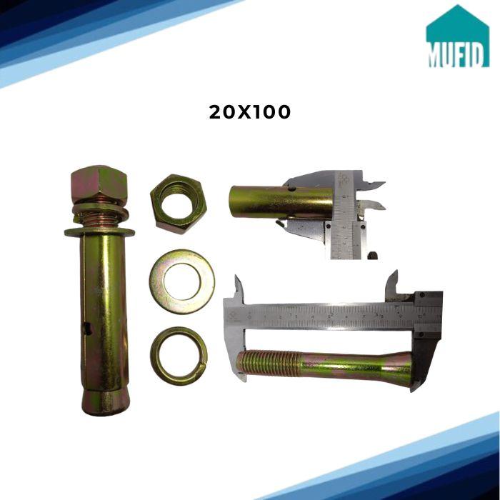 Jual Dinabolt Dynabolt M8 M10 M12 M14 M16 M20 8x60 s/d 20x180 Expander ...