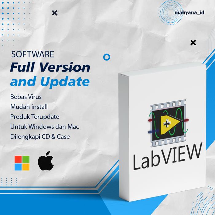 Jual NI LabVIEW 2023 (Sistem pengujian, pengukuran, dan kontrol) win ...