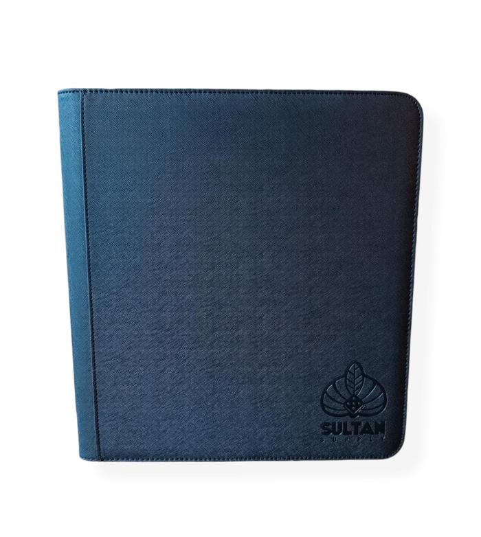 Jual Sultan Playset 12-Pocket Leather Binder Black (20 lembar, total ...