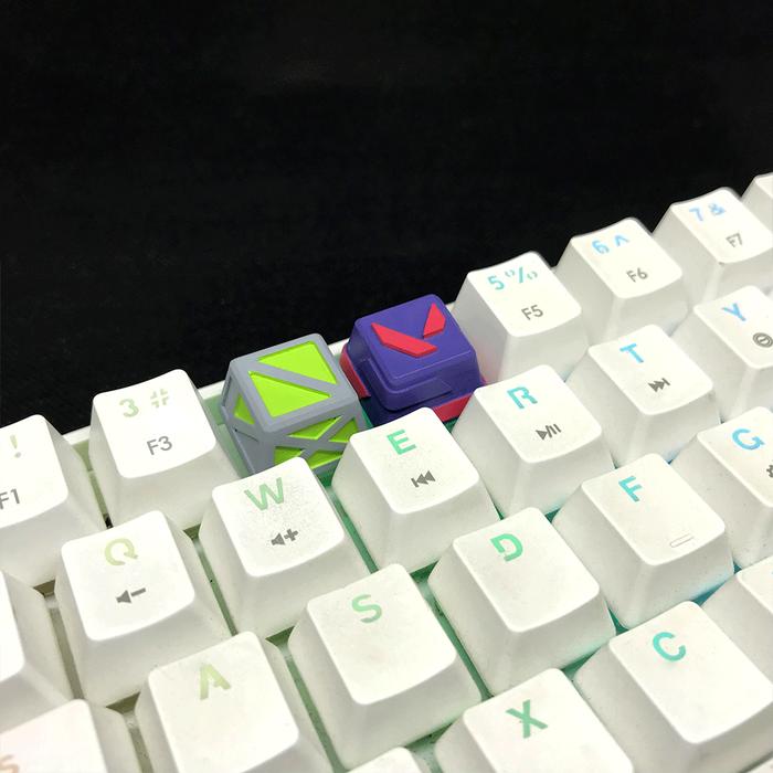 Jual Valorant Logo Artisan Keycap OEM Profile For Cherry MX Compatible ...