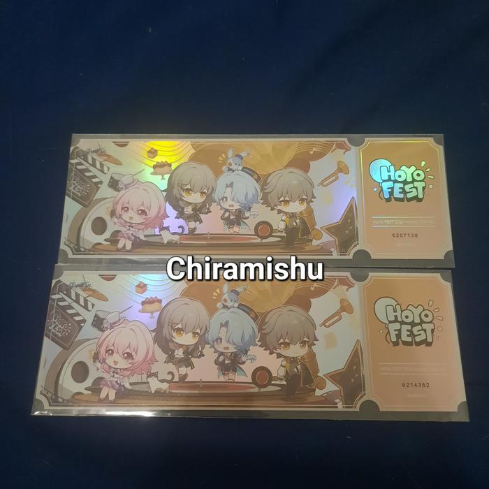 Jual Tiket Hologram Hoyofest 2024 (Honkai Star Rail, Honkai Impact 3 ...