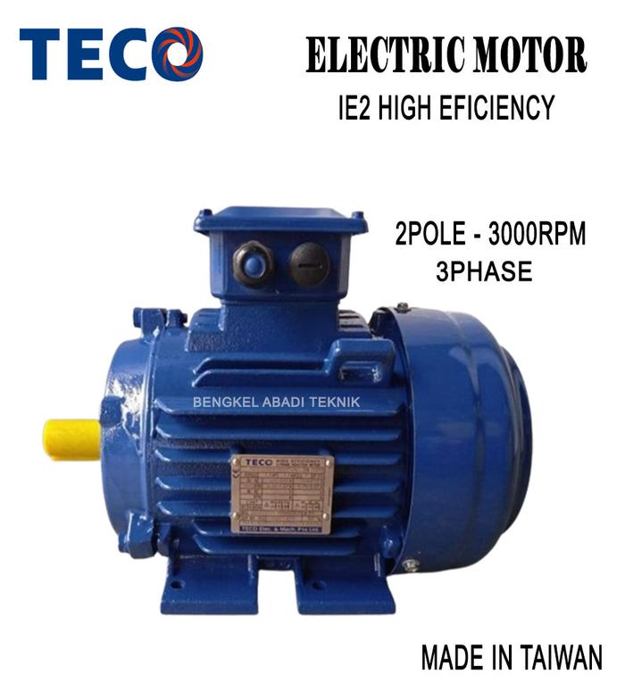 Jual ELECTRIC MOTOR TECO AESV2S (IE2) 1.5KW 2HP 3000RPM 2POLE 3PHASE B3 FOOT MOUNTED - Jakarta ...