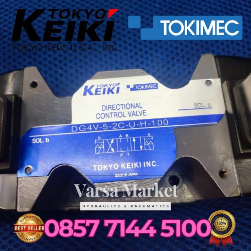 Jual DG4V-5-2C-U-H-100 SOLENOID VALVE TOKIMEC TOKYO KEIKI - Jakarta ...