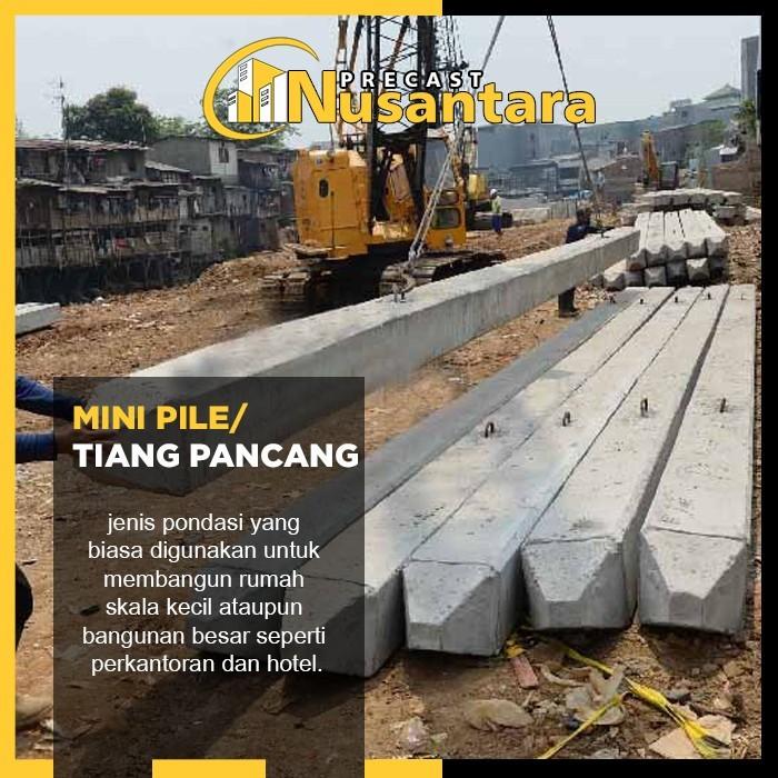 Jual TIANG PANCANG MINI PILE / TIANG PANCANG BETON / MINI PILE / Square Pile / Spun Pile ...