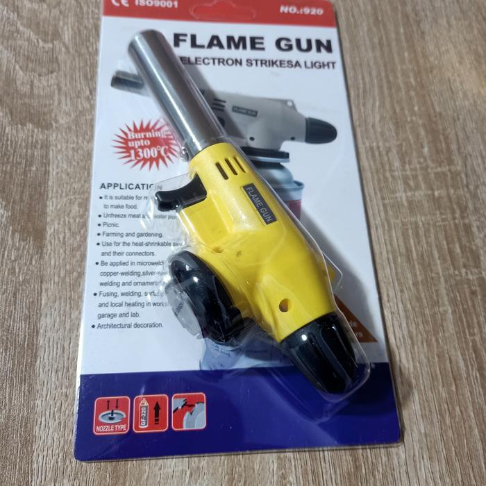 Jual Kepala Portable Gas Torch Flame Gun Las Blow Torch Pematik Gas. - Kuning - Kab. Bekasi ...