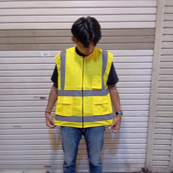 Jual rompi safety - Rompi proyek - Rompi kerja lapangan - Bahan drill ...