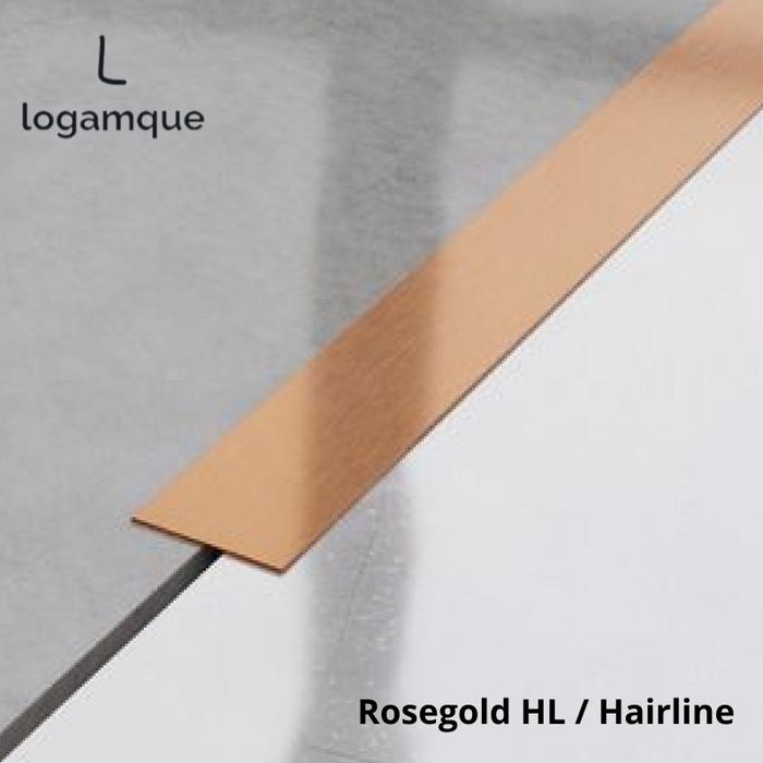 Jual List Plat Strip Stainless 0,8mm x 30mm x 3050mm - Rosegold HL ...