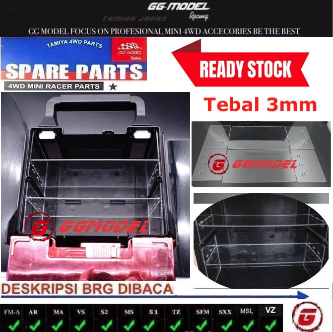 Jual REP TAMIYA SEKAT PORTABLE PIT BOX (AKRILIK / ACRYLIC - 3MM ...