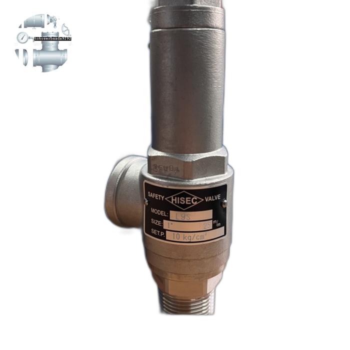 Jual safety valve hisec stainless 304 (ss304) 3/4" inch (DN20) tipe ...