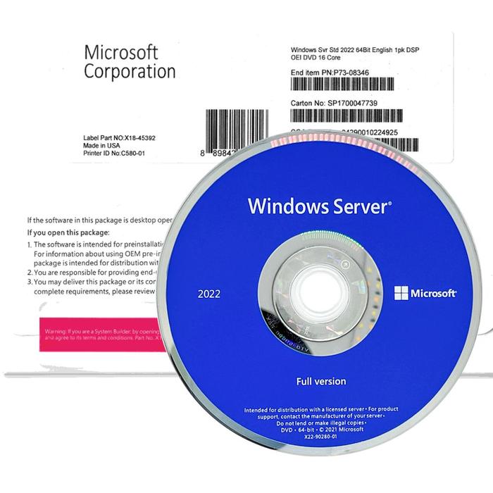 Promo windows server 2022 standard 16 core Full Box - Kota Depok ...