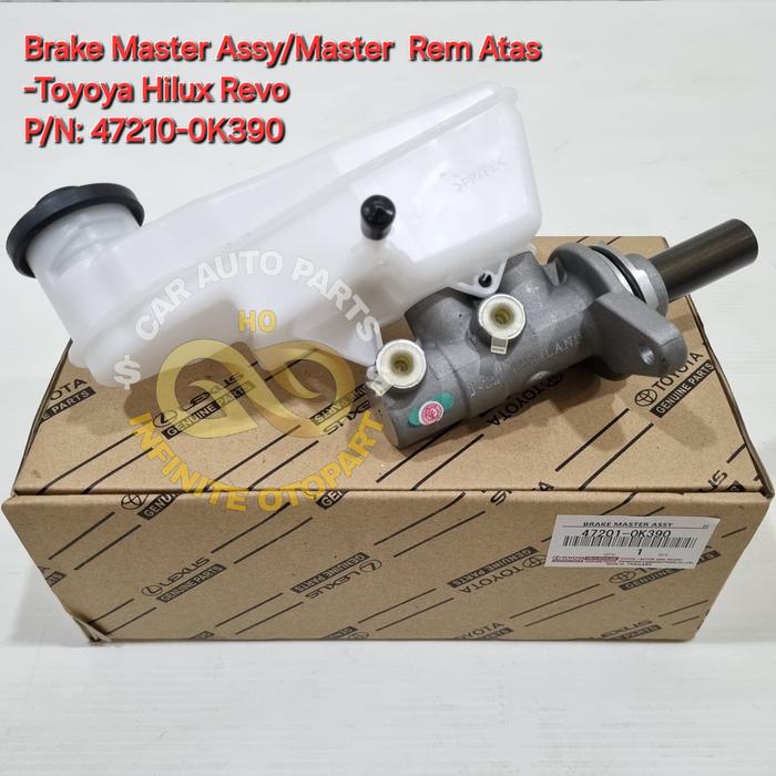 Jual BM ASSY MATER REM ATAS TOYOTA HILUX REVO DC 47210-0K390 - Jakarta ...