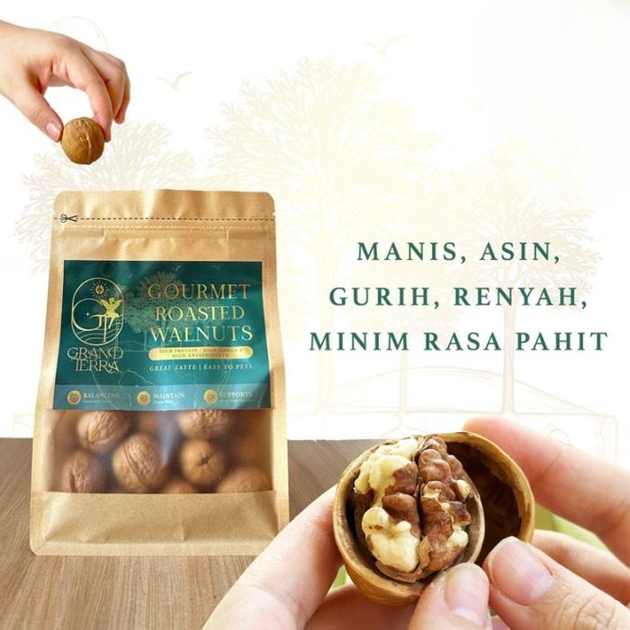 Jual Kacang Walnut Kulit Si Hong Food Camilan Ready To Eat Biji Kacang ...