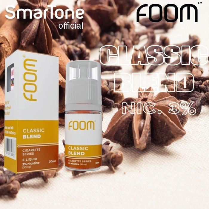 Jual FOOM LIQUID CLASSIC BLEND 30ML 30 MG CIGARETTE SERIES - Jakarta ...