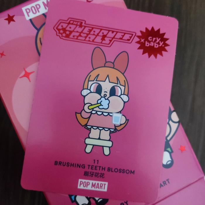 Jual READY STOCK Pop Mart Cry Baby x The Powerpuff Girls - Brushing ...