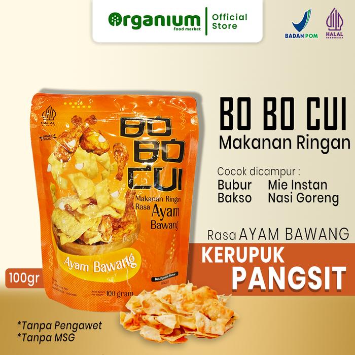Jual Organium Bo Bo Cui Crackers Ayam Bawang 100g - Jakarta Barat ...