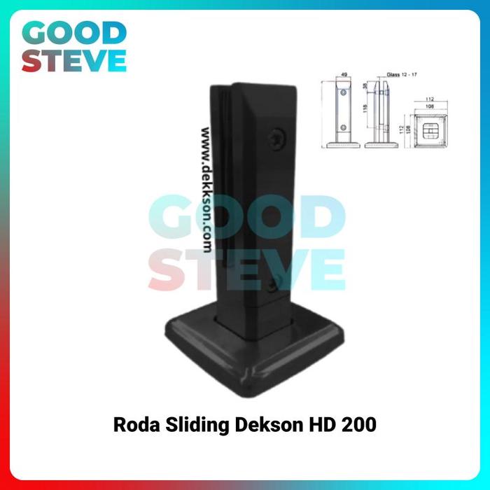 Jual Kaki Partisi Spigot Penjepit Kaca Railing Tangga Dekkson ST001 ...