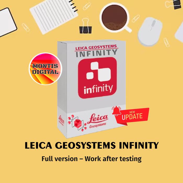 Jual DVD Leica GeoSystems Infinity 4 2024 Full Version Leica Geosystems, alur kerja CAD ...