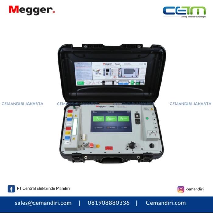 Jual MEGGER TAU3 TRUE THREE PHASE TRANSFORMER WINDING ANALYSER ...