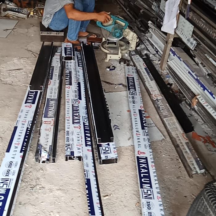 Jual kusen aluminium incalum pintu dan jendela - Kab. Bogor ...