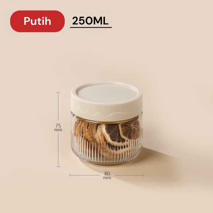 Promo KURUMA - CHIZU Spice Jar Permen Minimalis Food Container Kue ...