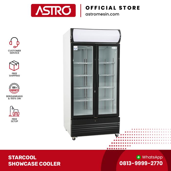 Jual Showcase Cooler STARCOOL UF-750E - Kulkas Chiller Pendingin Minuman 750 Liter - Jakarta ...