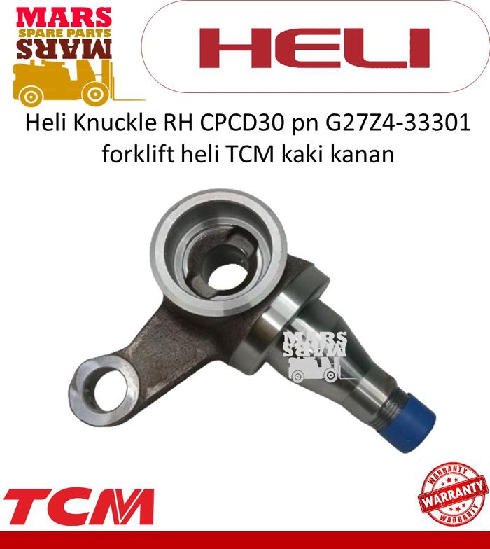 Jual Heli Knuckle RH CPCD30 pn G27Z4-33301 forklift heli TCM kaki kanan ...