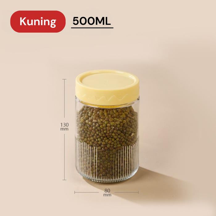 Promo KURUMA - CHIZU Spice Jar Permen Minimalis Food Container Kue ...