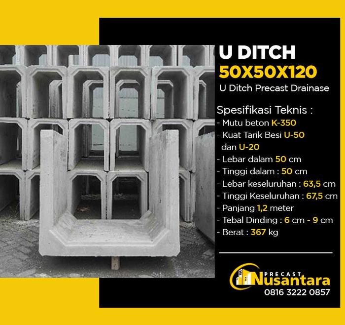 Jual U DITCH / COVER U DITCH / U-ditch / Uditch / U Ditch Saluran ...
