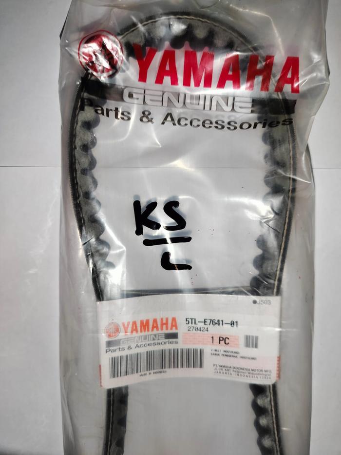 Jual 5TL-E7641-01 | V-BELT ASLI ORIGINAL YAMAHA | MIO CARBU - Jakarta ...