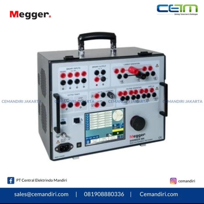 Jual MEGGER SVERKER 900-CR19092 RELAY AND SUBSTATION TEST SYSTEM ...