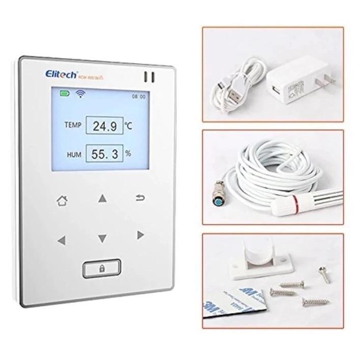 Jual Wifi Temperature & Humidity Data Logger Elitech RCW-800 Wi Fi ...