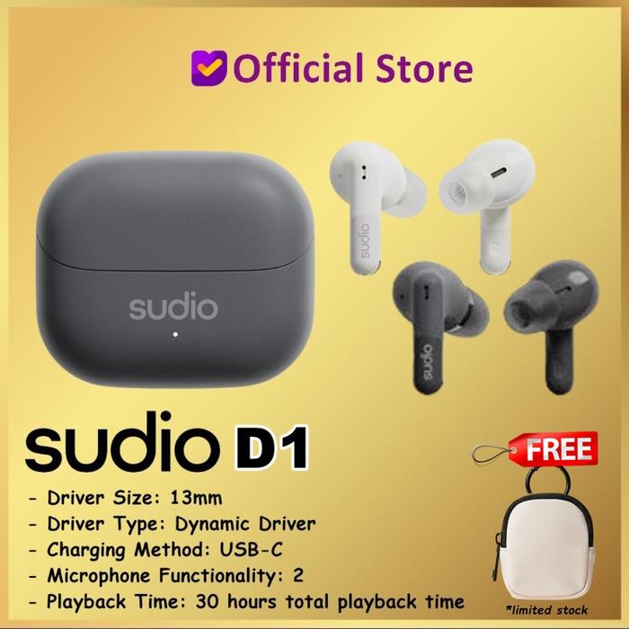 Jual Sudio D1 D 1 True Wireless TWS The Daily In Ear Earbuds DOne D One ...