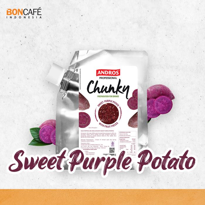 Jual Andros Chunky Fruit // Jam // Puree - Purple Potato - Jakarta ...